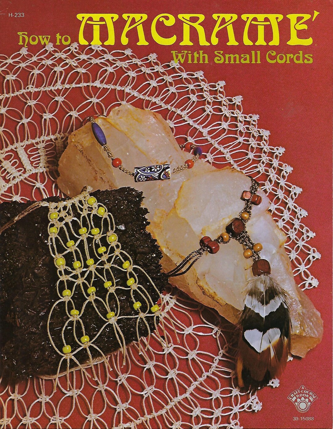 PDF ONLY - How to Macrame With Small Cords Vintage Jewelry Book ...