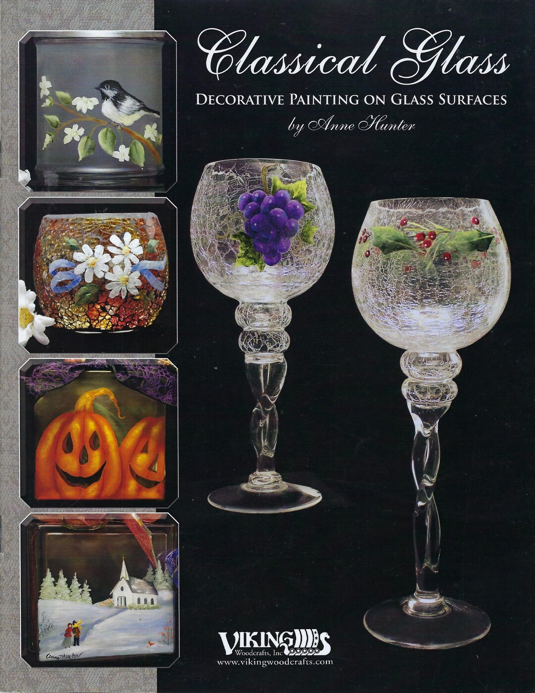 Classical Glass Vol. 1 Anne Hunter Decorative Painting Patterns Craft ...