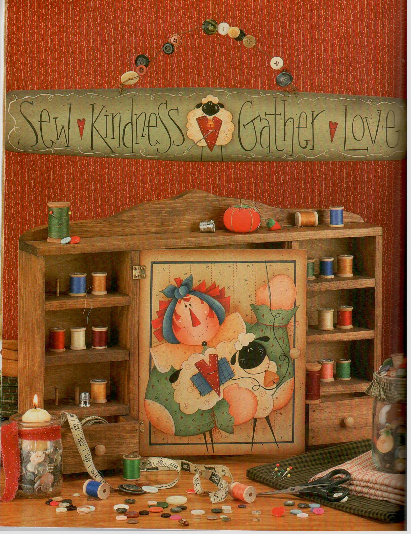 Plum Purdy Warm 'N Wooly Friends Renee Mullins Decorative Painting ...