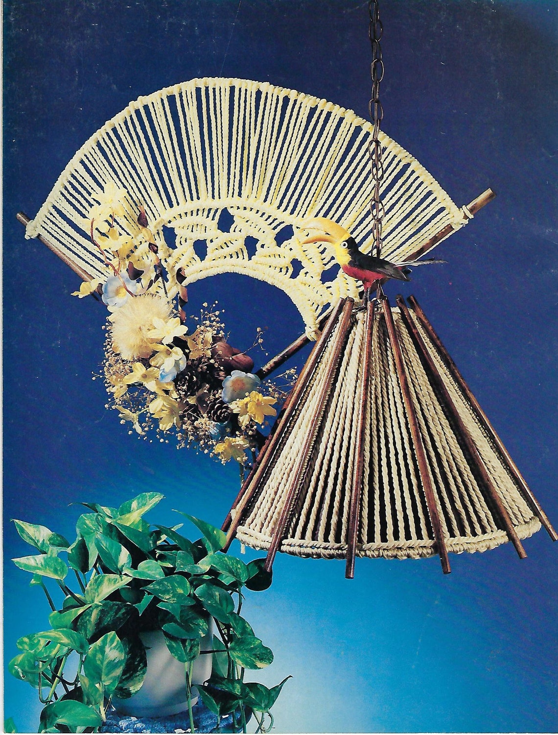 PDF ONLY Macrame Decor II Plant Stands & Carousel Patterns | Etsy