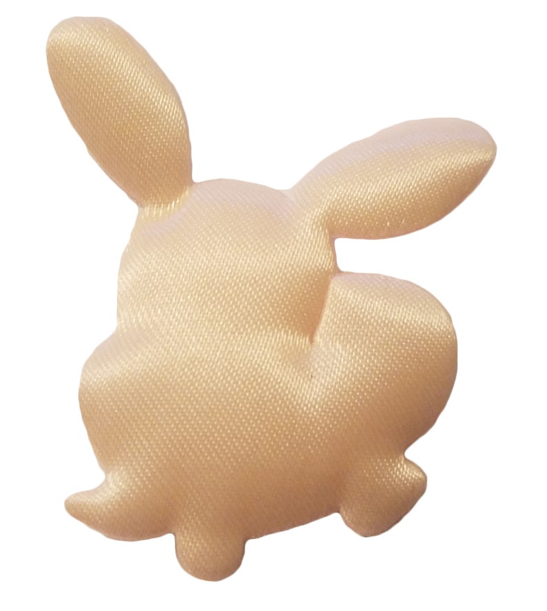 Pack of 50 Cartoon Bunny Rabbit Puffins Padded Satin Applique - Etsy