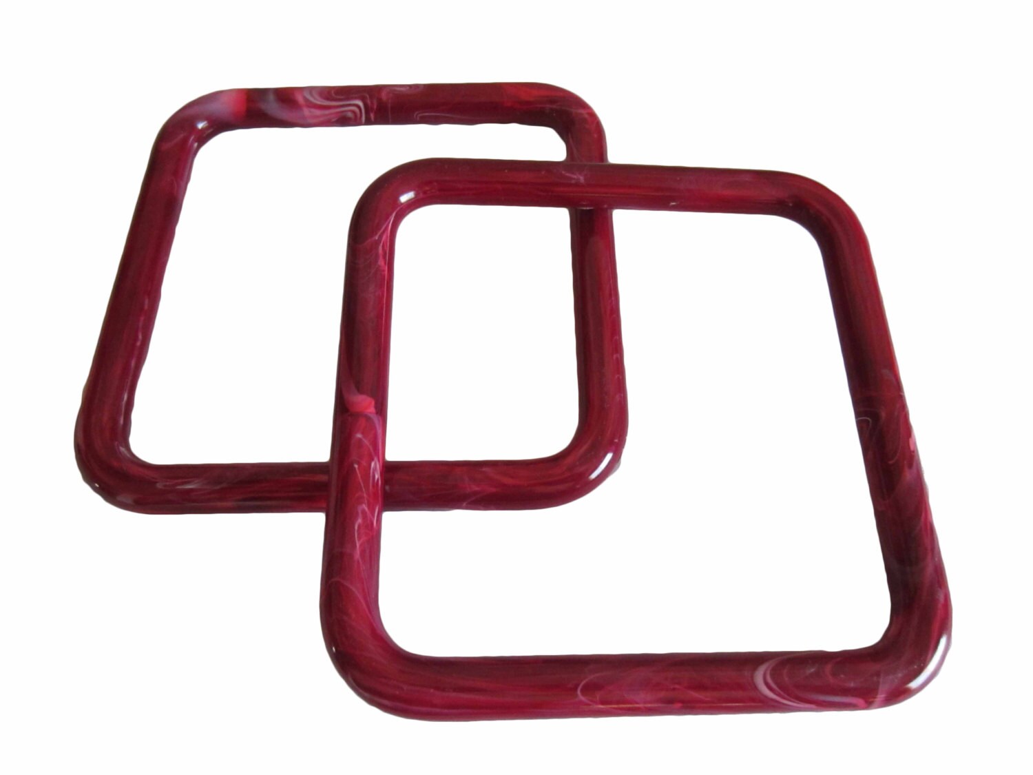 5" Square Vintage Plastic Shoulderbag Purse Handles - Etsy