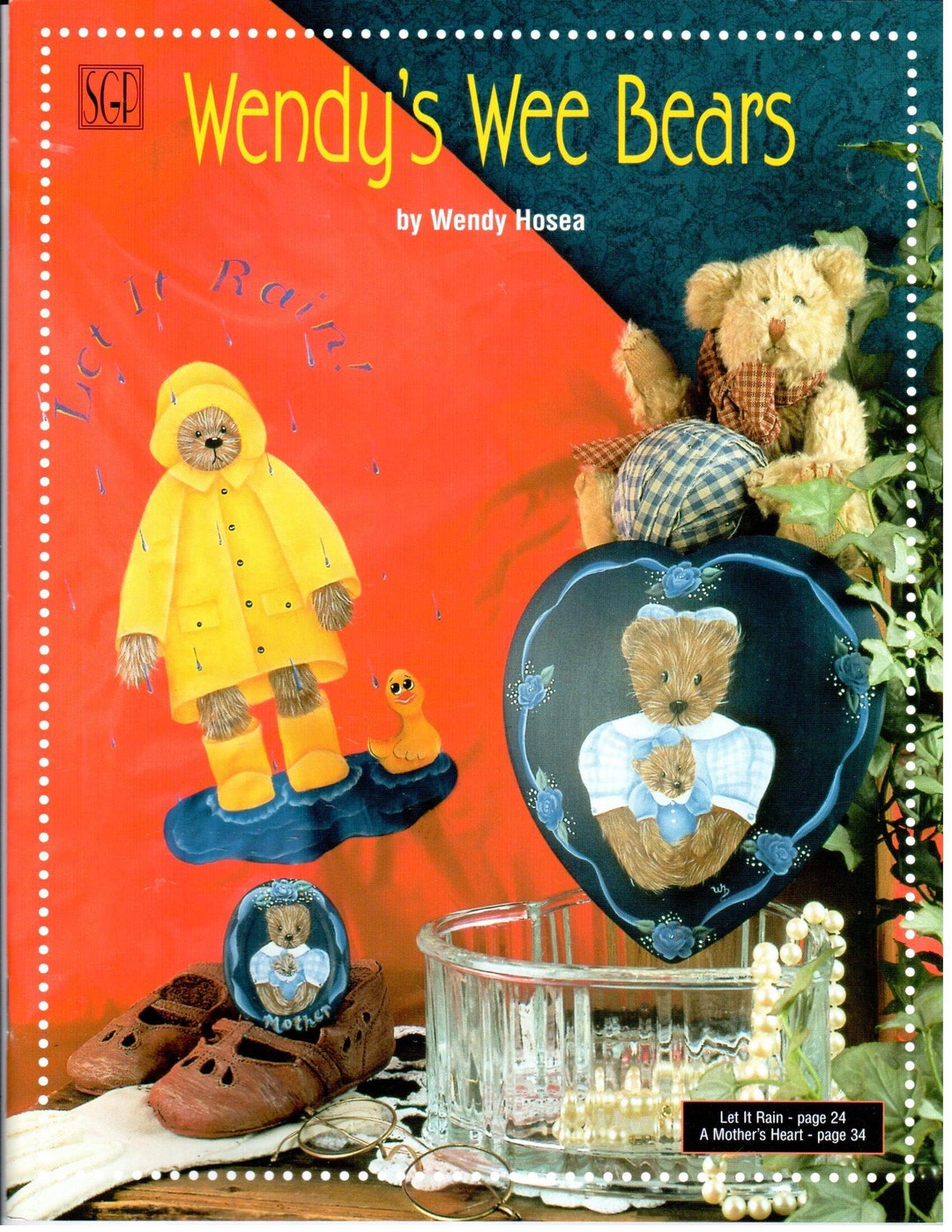 Wendy's Wee Bears Acrylic Decorative Painting Teddy Bear Patterns Craft ...