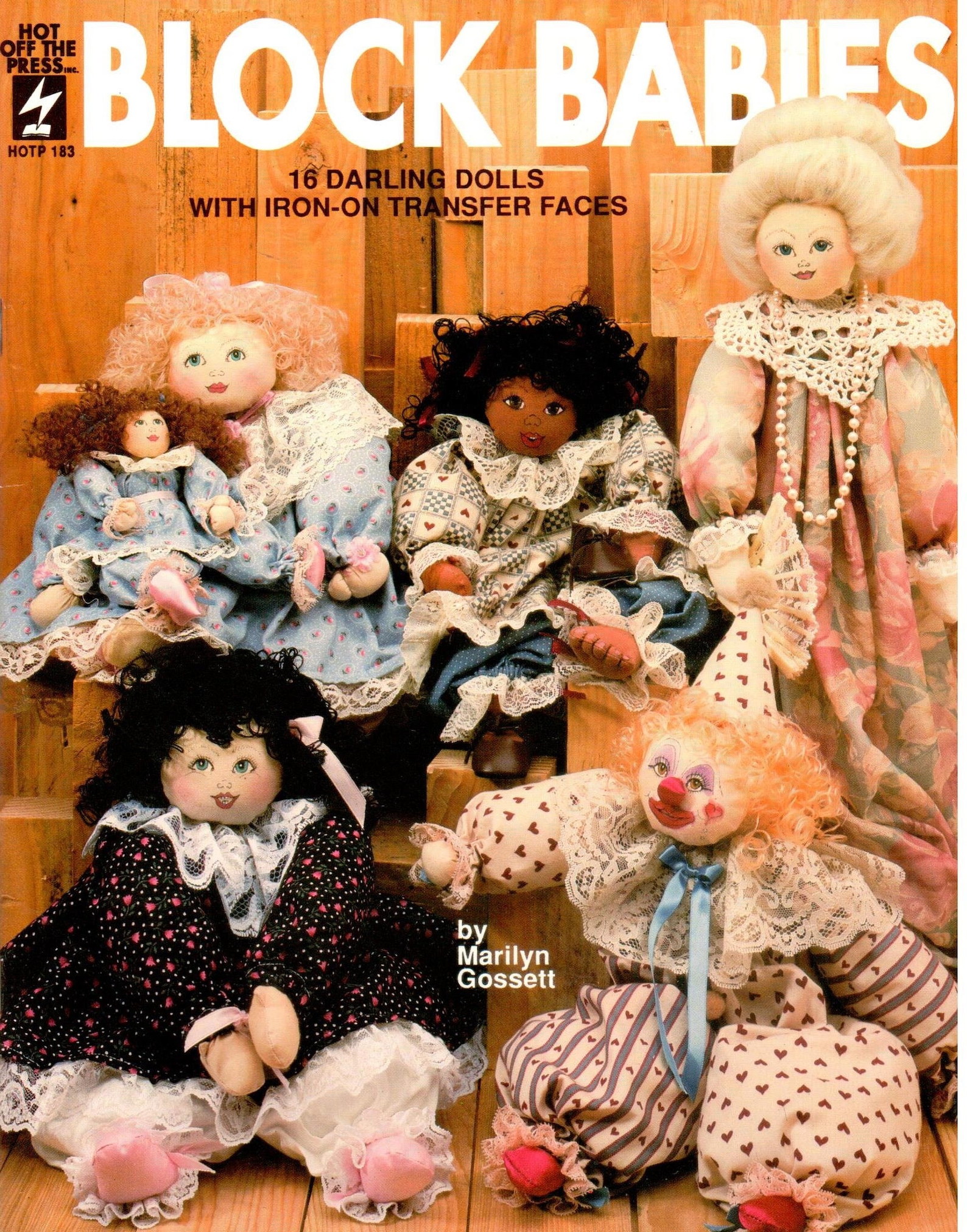 Block Babies 16 Darling Dolls With Iron-on Transfer Faces Soft ...