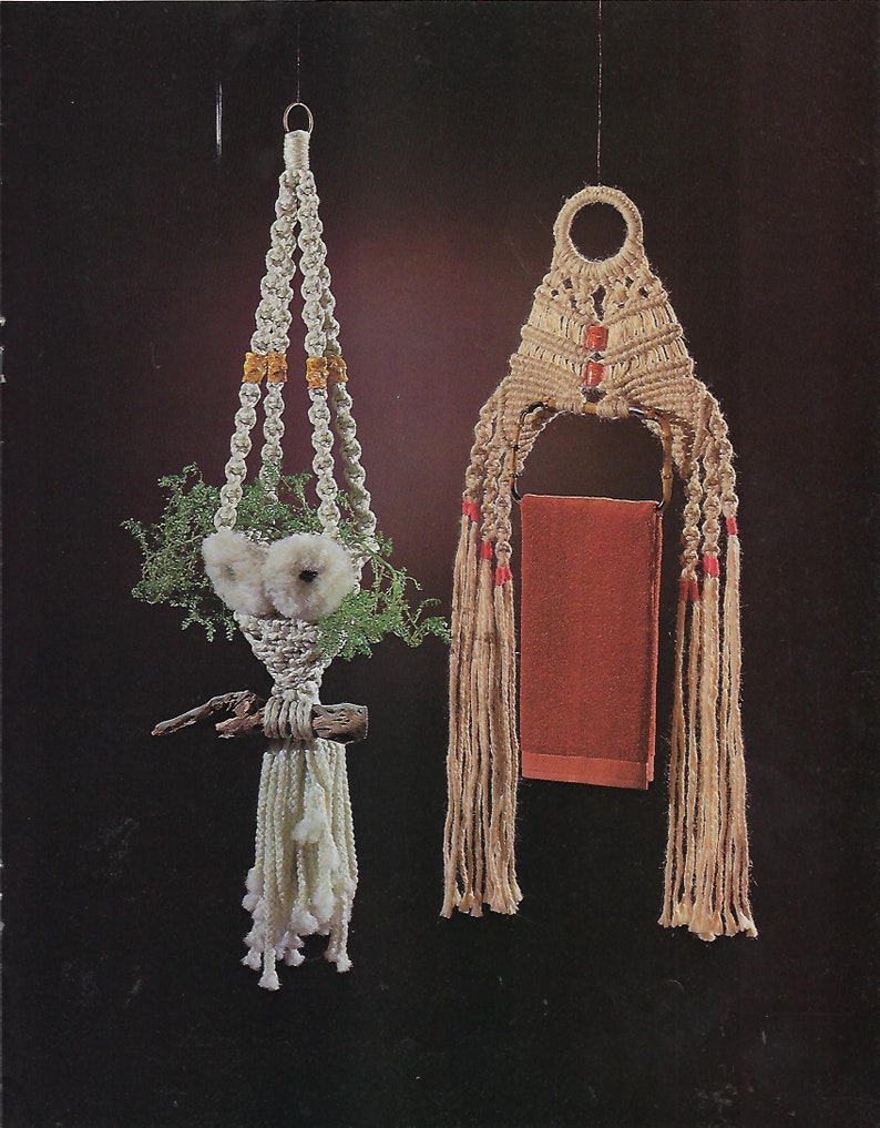 Learning to Macrame Craft Instruction Pattern Book for | Etsy