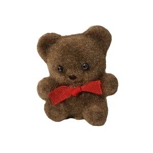 Lot of 12 Darice Craft 1" Miniature Flocked Teddy Bears - Etsy Canada