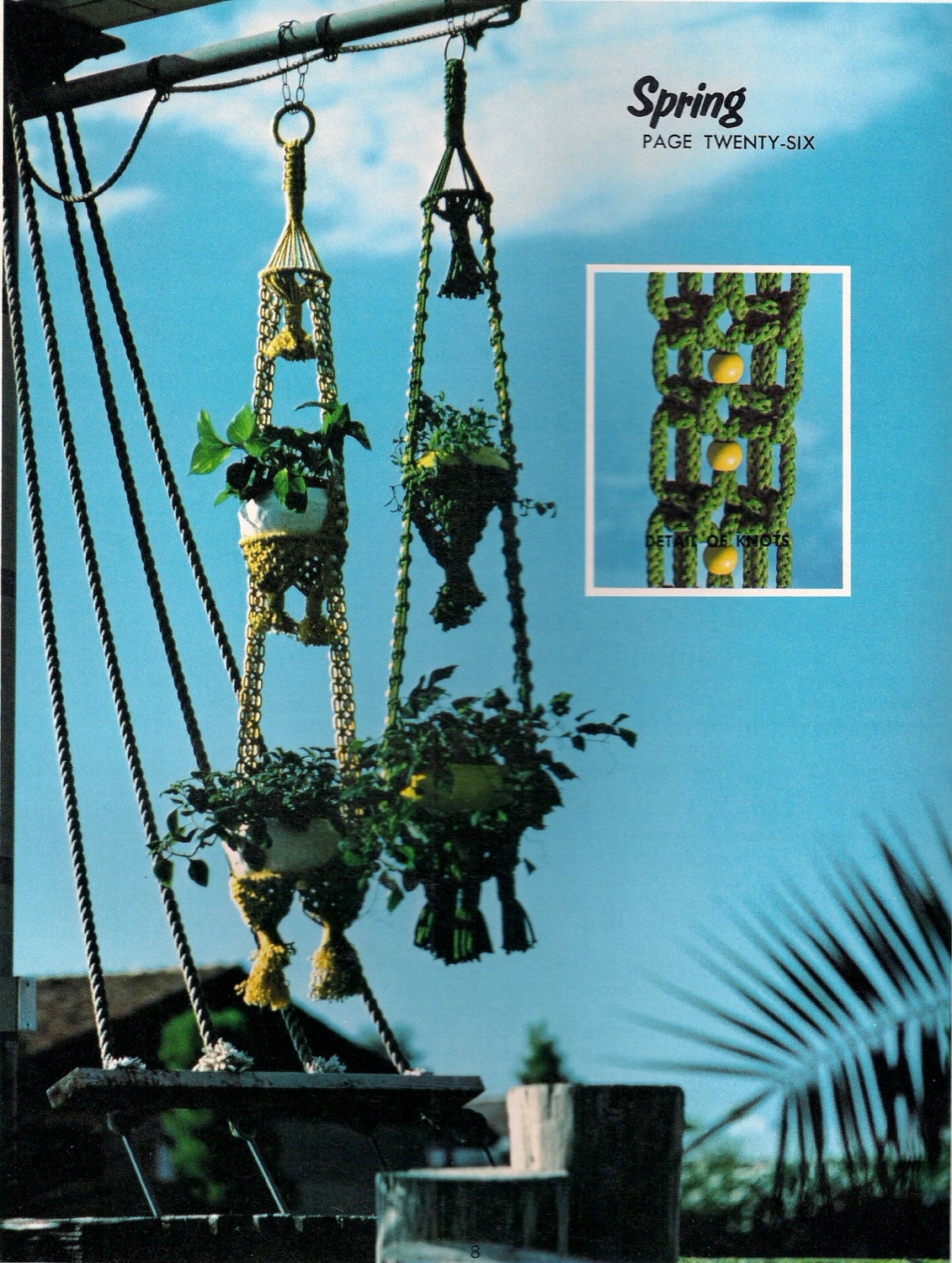 Macrame Unlimited II Craft Book Patterns for Plant - Etsy