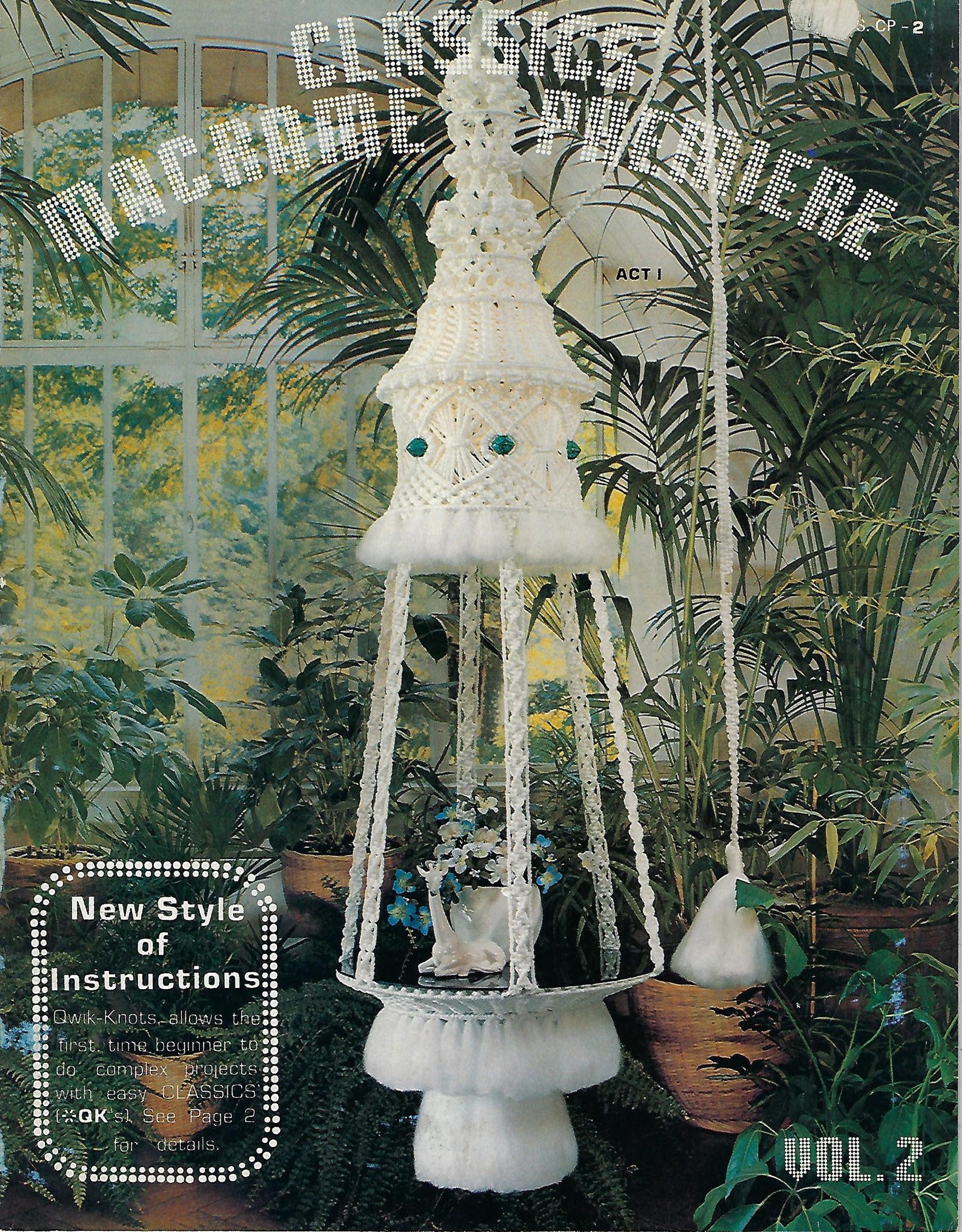 PDF ONLY - Hanging Macrame Chandelier Lamp Pattern in Downloadable ...