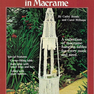 PDF ONLY - Make a Table in Macrame Vintage Pattern Book - Etsy