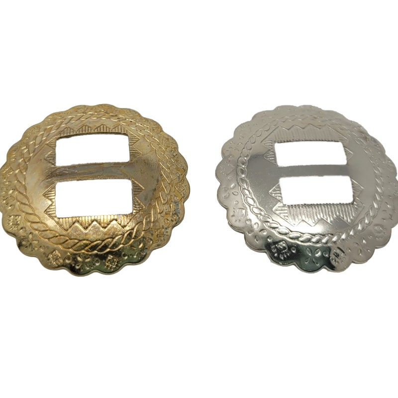 Round Conchos - Etsy