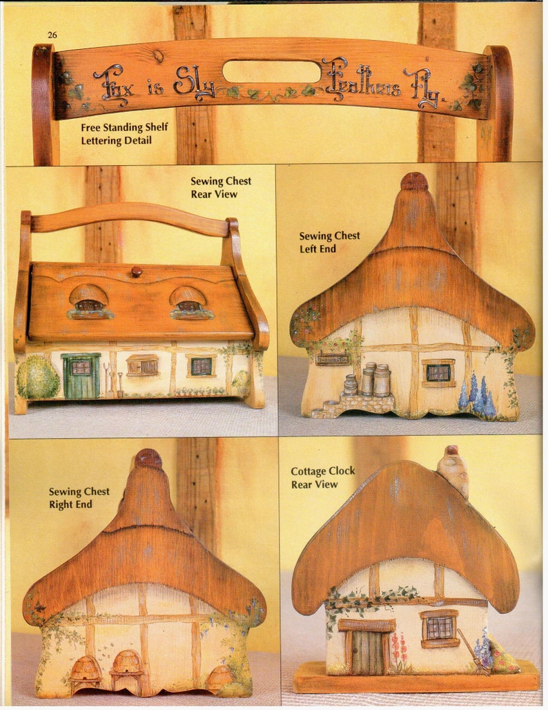 English Country Painting Book 1 Decorative Painting Patterns - Etsy