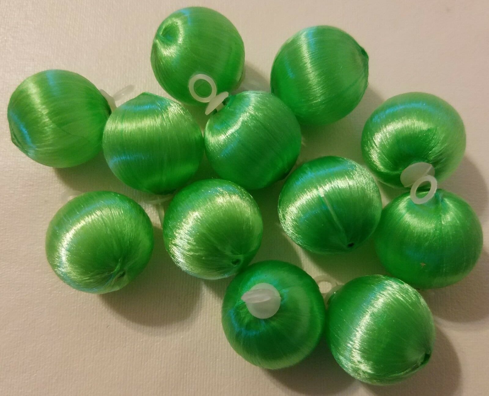 Pack of 12 Vintage Satin 1 25mm Miniature Ball Craft | Etsy