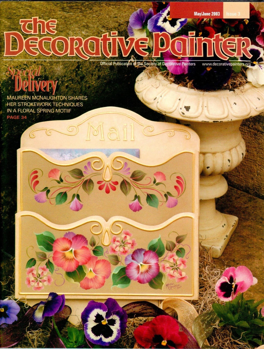 The Decorative Painter Magazine May/june 2003 Issue 3 Decorative ...