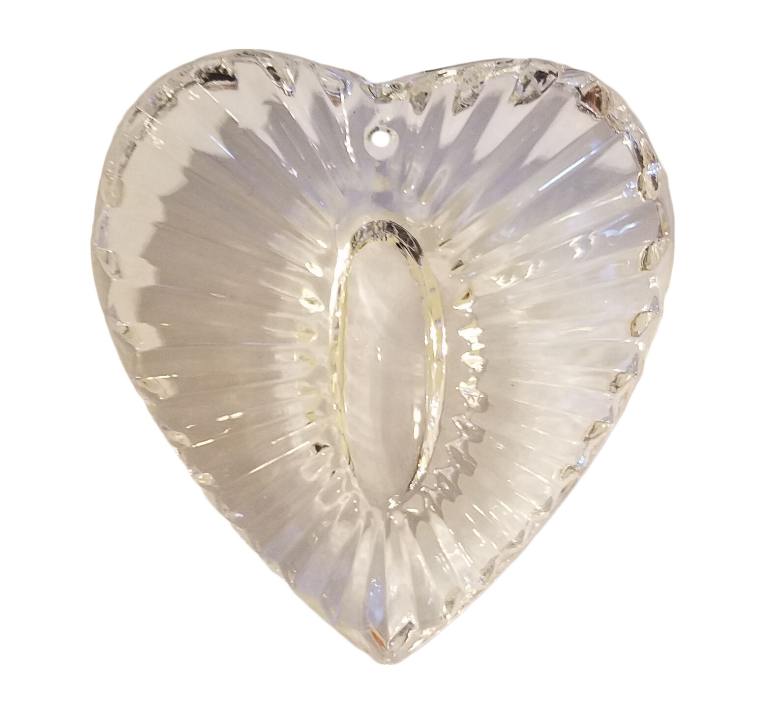 Pack of 8 Crystal Clear Acrylic Plastic Large 42mm Heart Shaped Beads ...