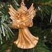 Pack of 12 Vintage Miniature 2 Gold Plastic Angel With Flute Craft ...