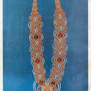 PDF ONLY - Macrame Jewelry Vintage Book Downloadable Patterns - Etsy