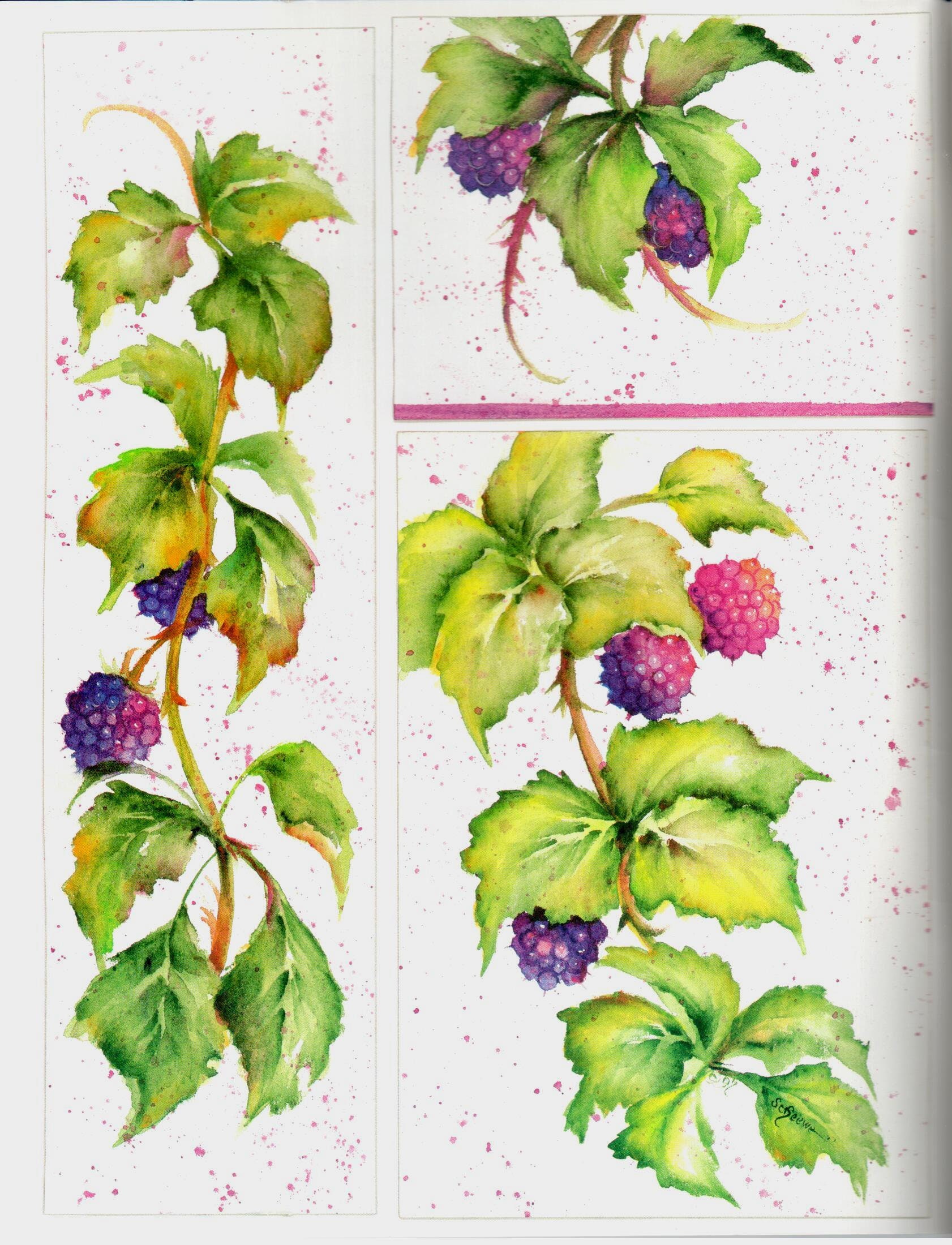 Enjoy Watercolor & Acrylic Susan Scheewe Brown Decorative Painting ...