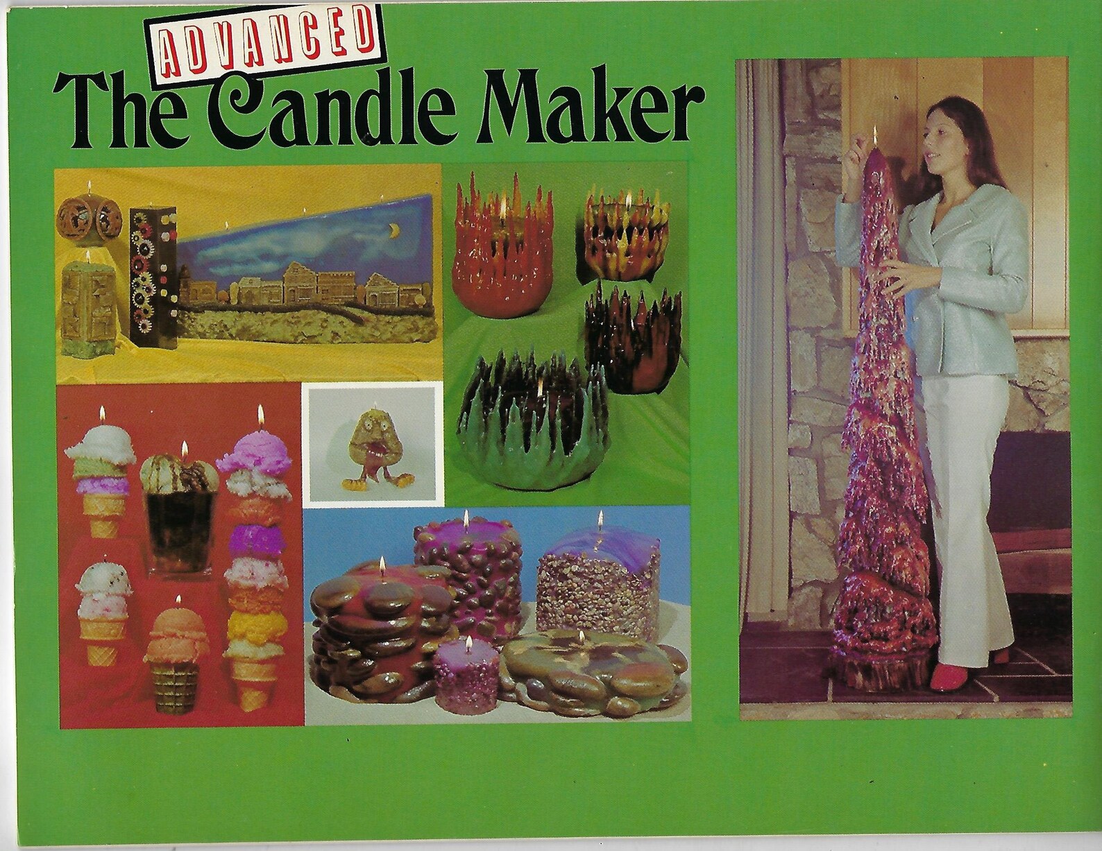 Advanced the Candle Maker Vintage 1970's How to Craft Instruction Book ...