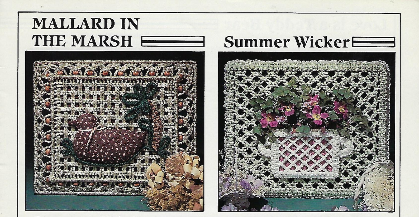 Country Calico Wall Art Macrame Home Decor Patterns Book - Etsy