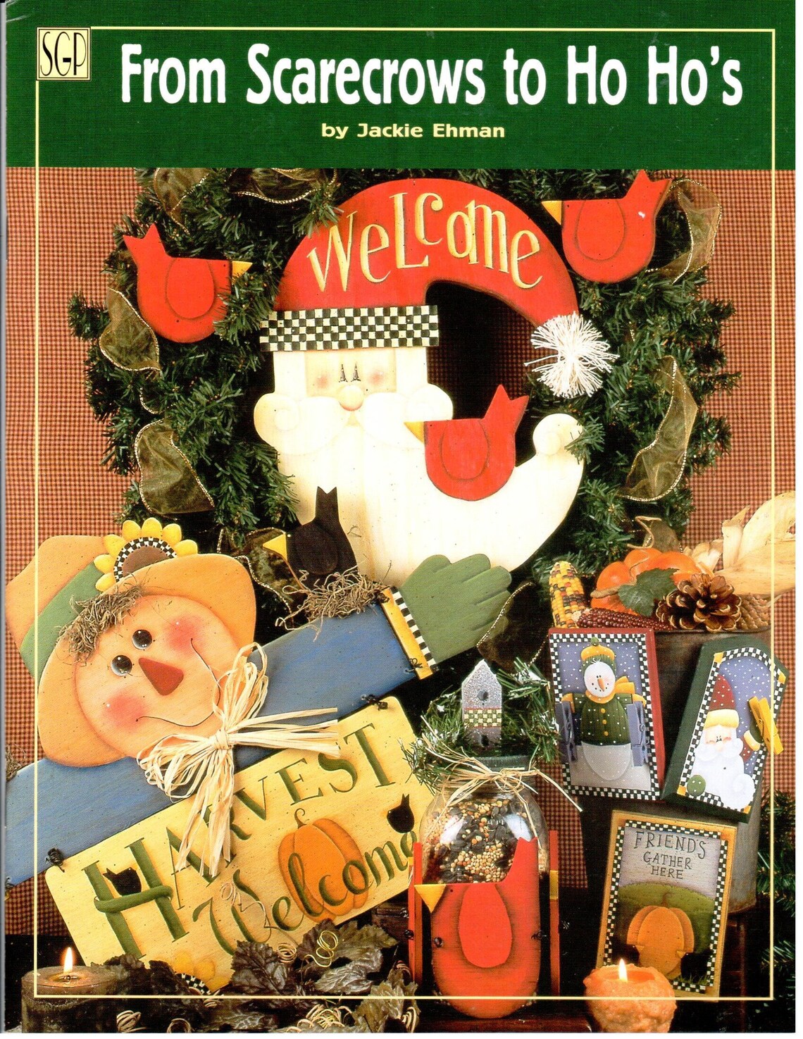 From Scarecrows to Ho Ho's Decorative Painting Patterns Craft Book ...