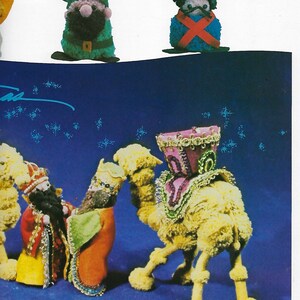 Pom Pom Parade Animals Vintage 1970's Craft How to Pattern Book - Etsy