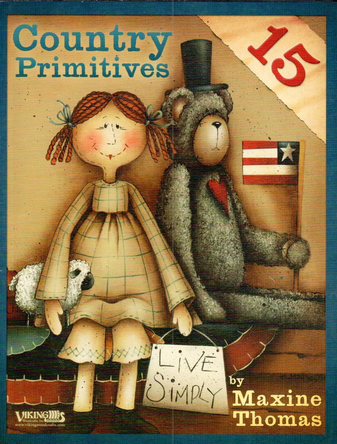 Country Primitives 15 Maxine Thomas Acrylic Decorative Painting ...