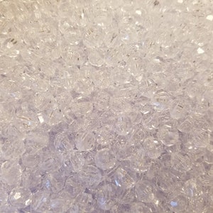 500 Pcs Opaque Crystal Faceted 8mm Round Plastic Acrylic Craft Beads - Etsy