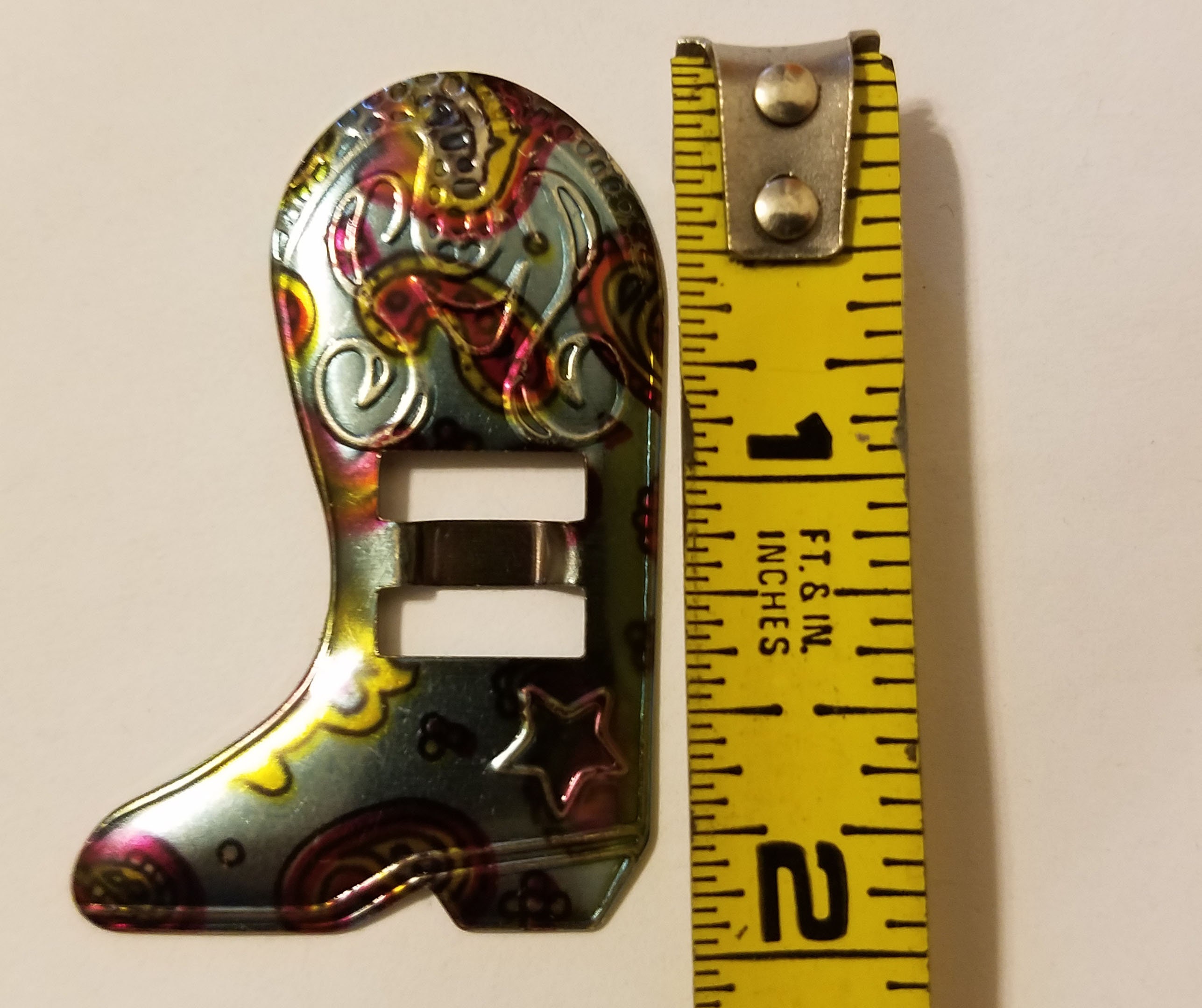 10 Pcs Cowboy Boot Metal Western Cowgirl Bolo Slotted Concho Slides ...