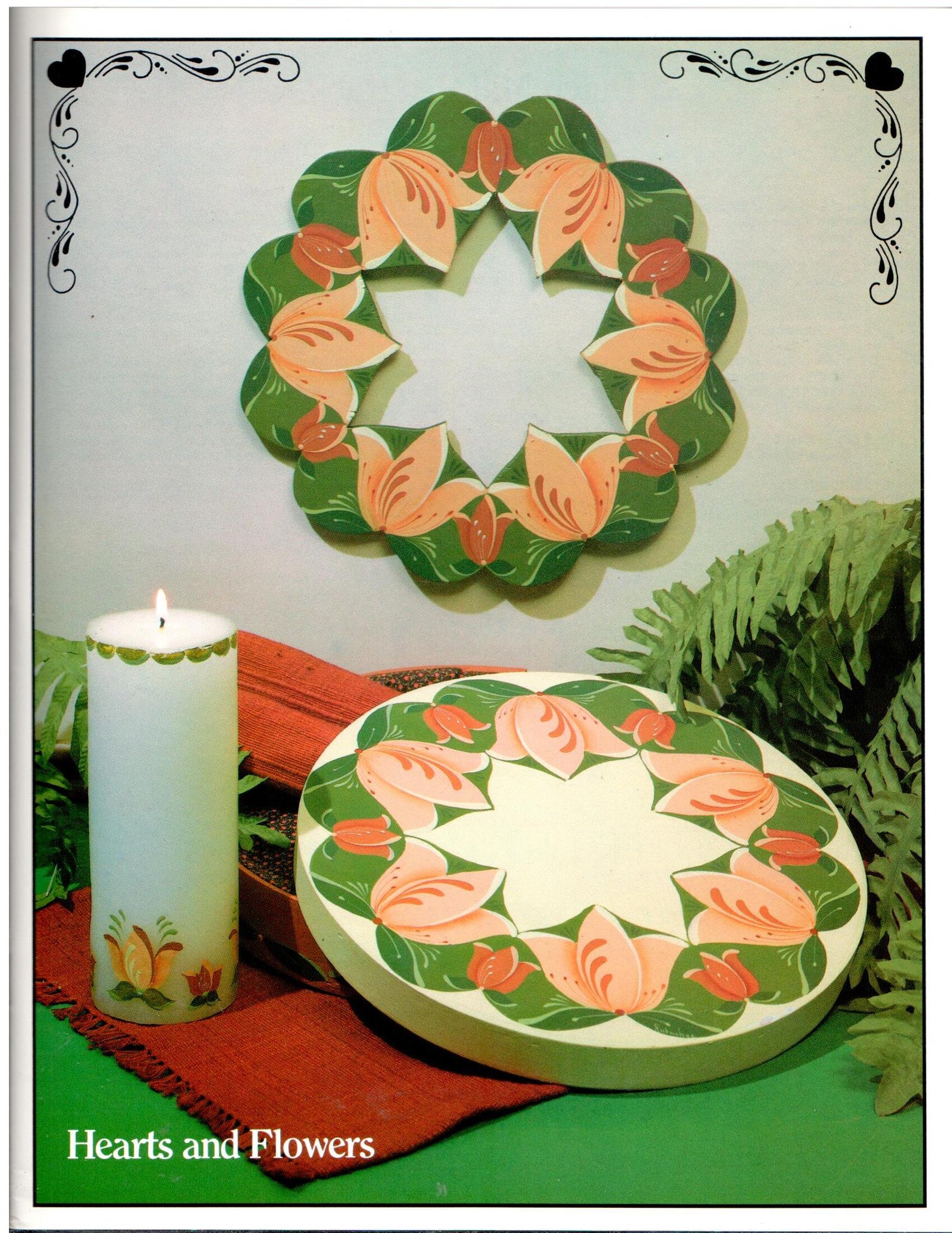 Colonial America Folk Art Decorative Painting Patterns Craft - Etsy