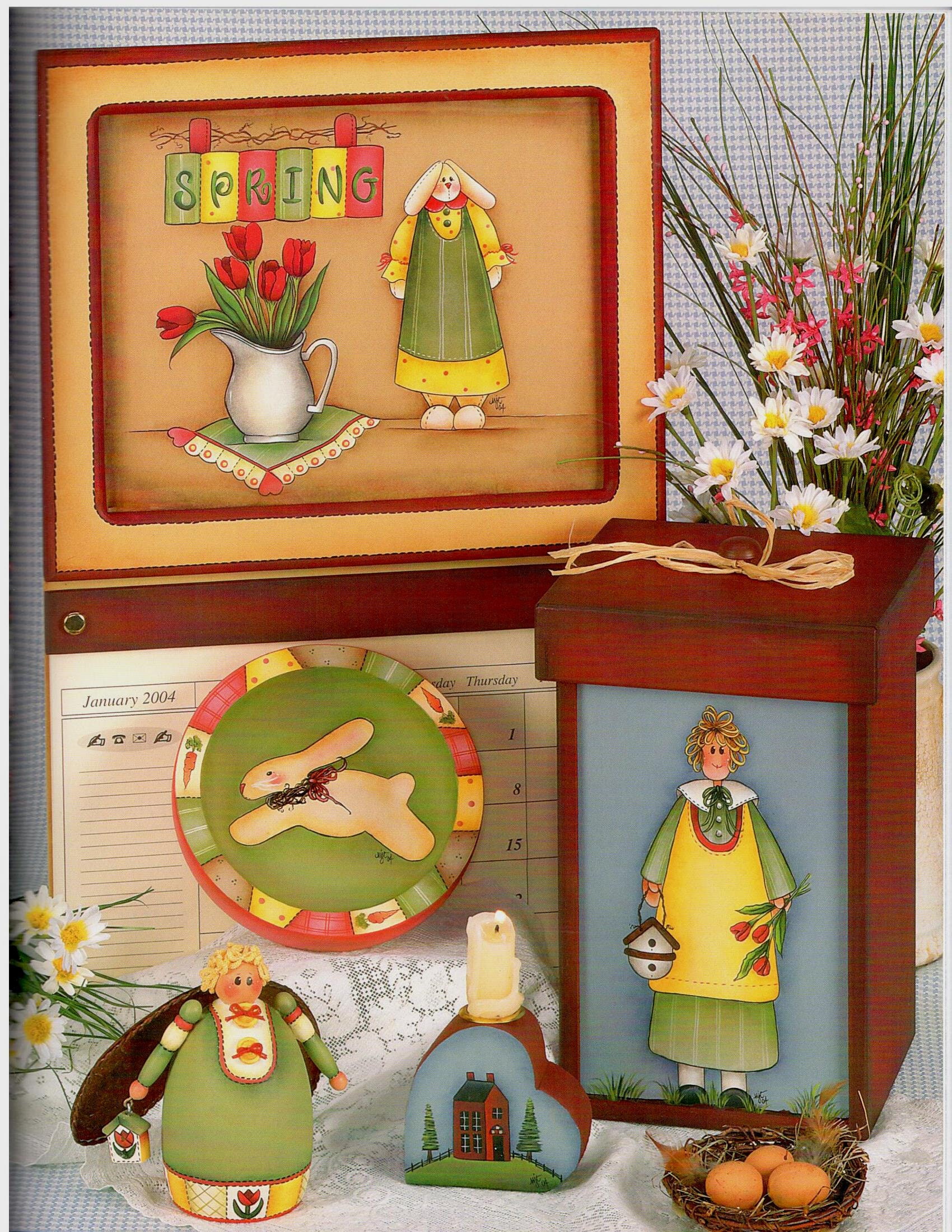 Tuttles Touches Vol 1 Mary Jo Tuttle Decorative Painting Patterns Craft ...