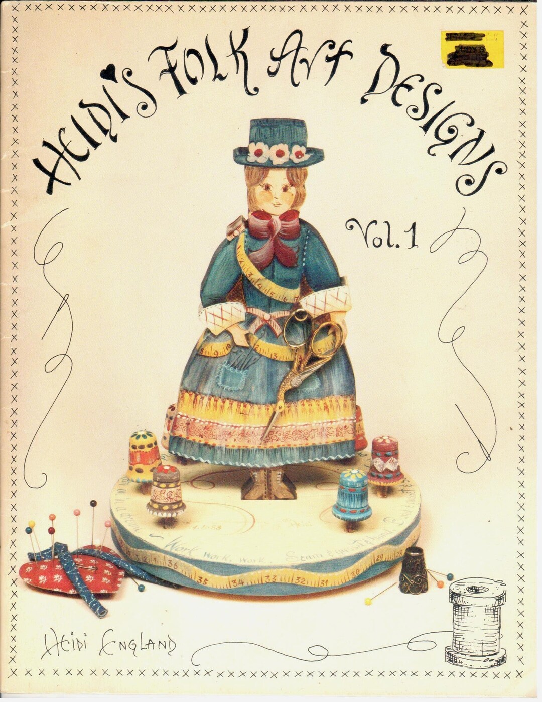 Heidi's Folk Art Designs Vol. 1 Decorative Painting Patterns Book Heidi ...