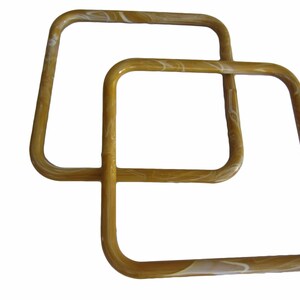 8" Square Vintage Plastic Shoulderbag Purse Handles - Etsy