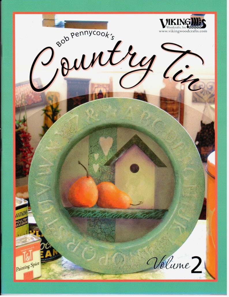 Bob Pennycook's Country Tin Volume 2 Acrylic Decorative - Etsy