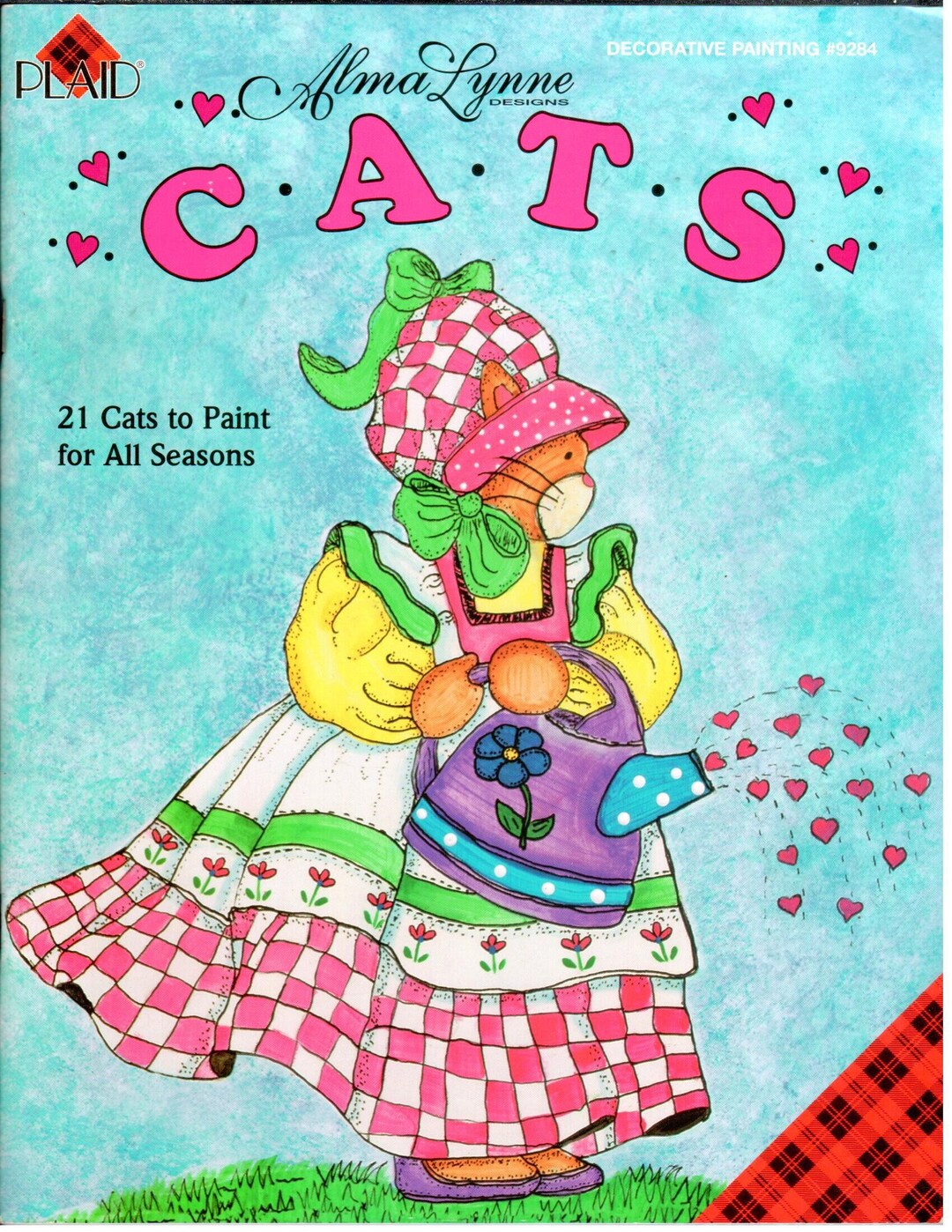 Alma Lynne Designs Cats to Paints for All Seasons Acrylic Decorative ...