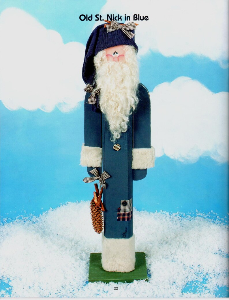 Timber People Wood Yard Decor Patterns Decorative Tole | Etsy