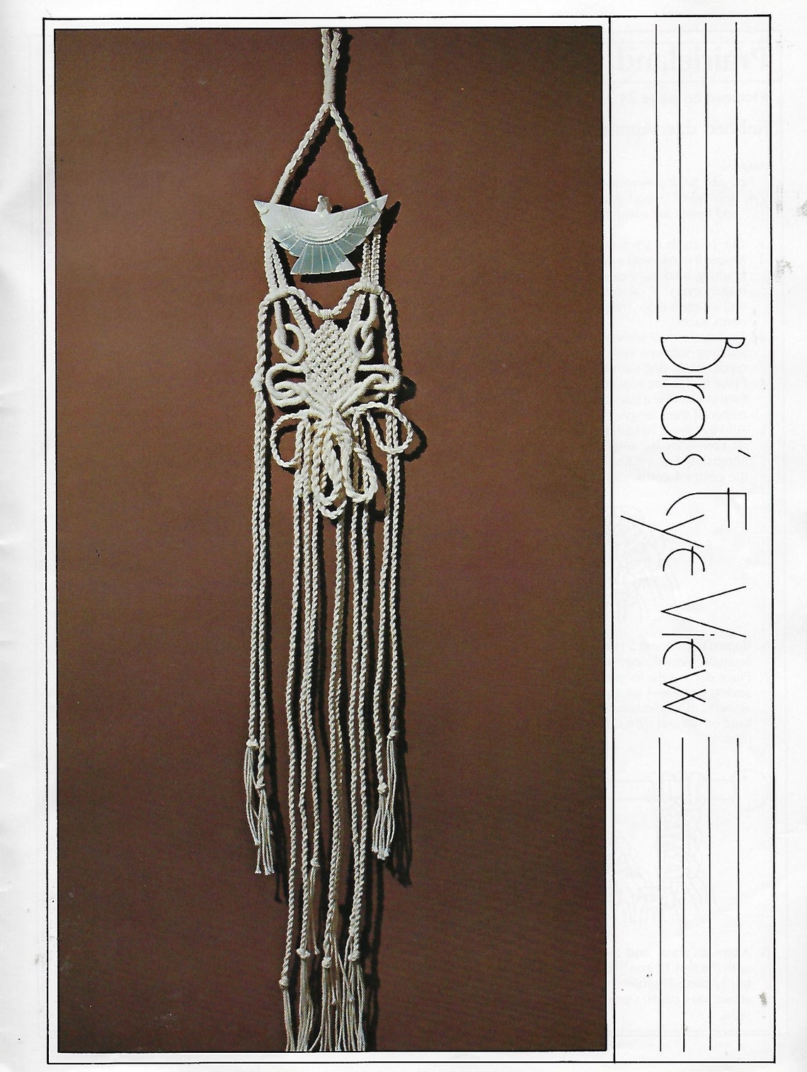 PDF ONLY Macrame Wall Art for Small Spaces Wall Hangings | Etsy