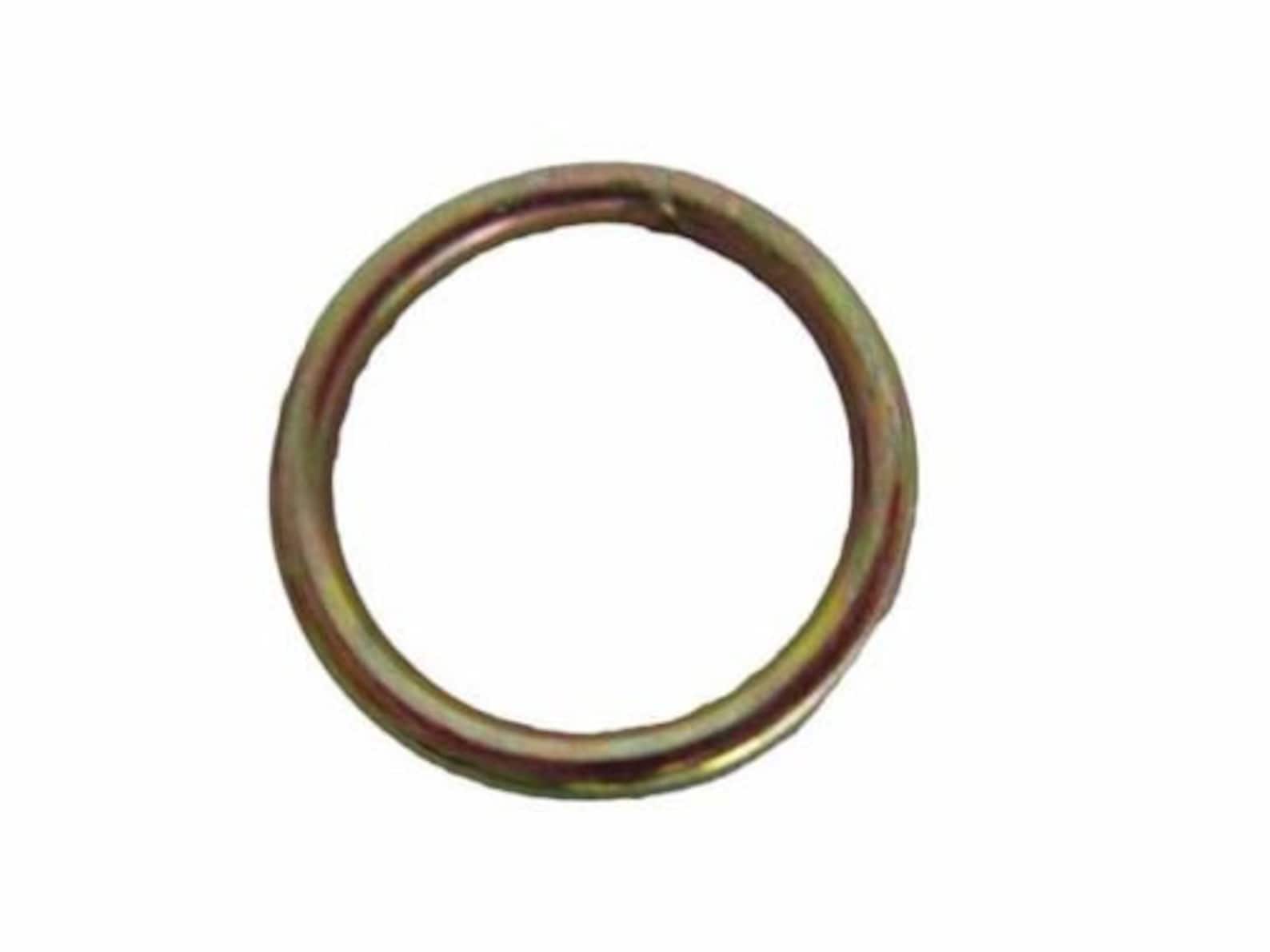 Lot of 25 Gold Metal Brass Macrame Craft Rings 1-1/4" Inch Diameter - Etsy