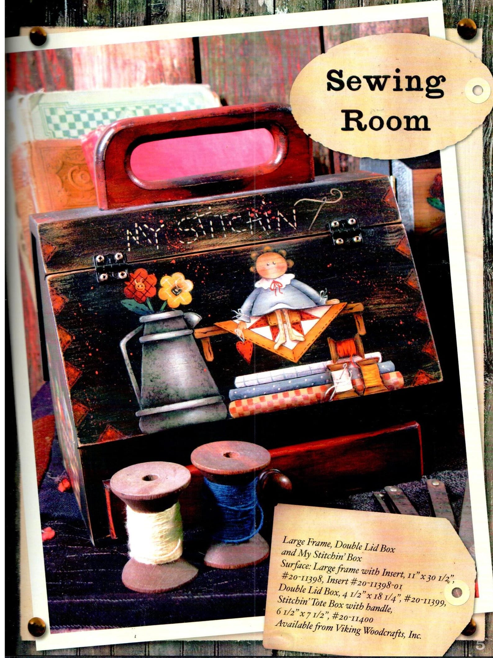 Country Primitives 16 Maxine Thomas Acrylic Decorative Painting ...