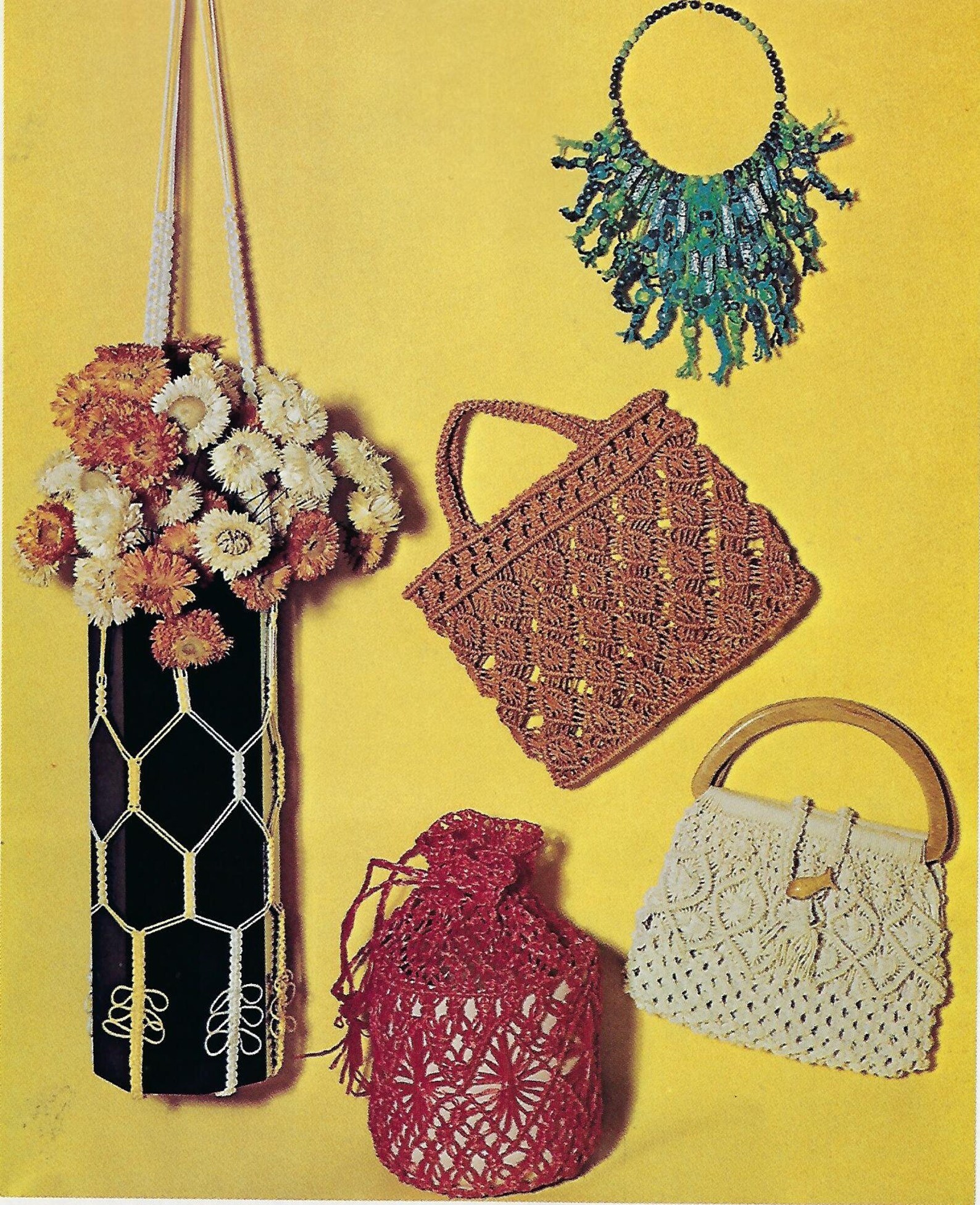 PHYSICAL BOOK Macrame Start to Finish Belt & Jewelry Patterns - Etsy