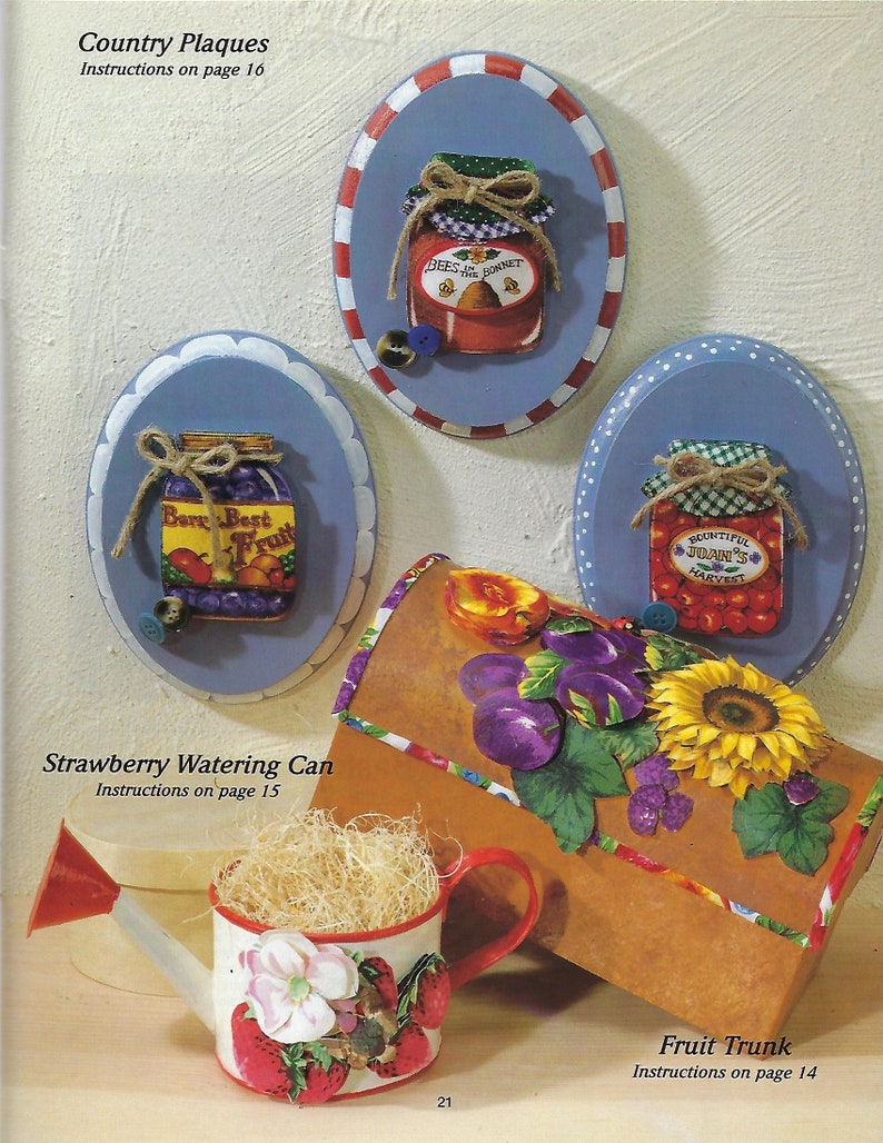 Beginner's Guide to 3-D Fabric Podge Mod Podge Crafting | Etsy