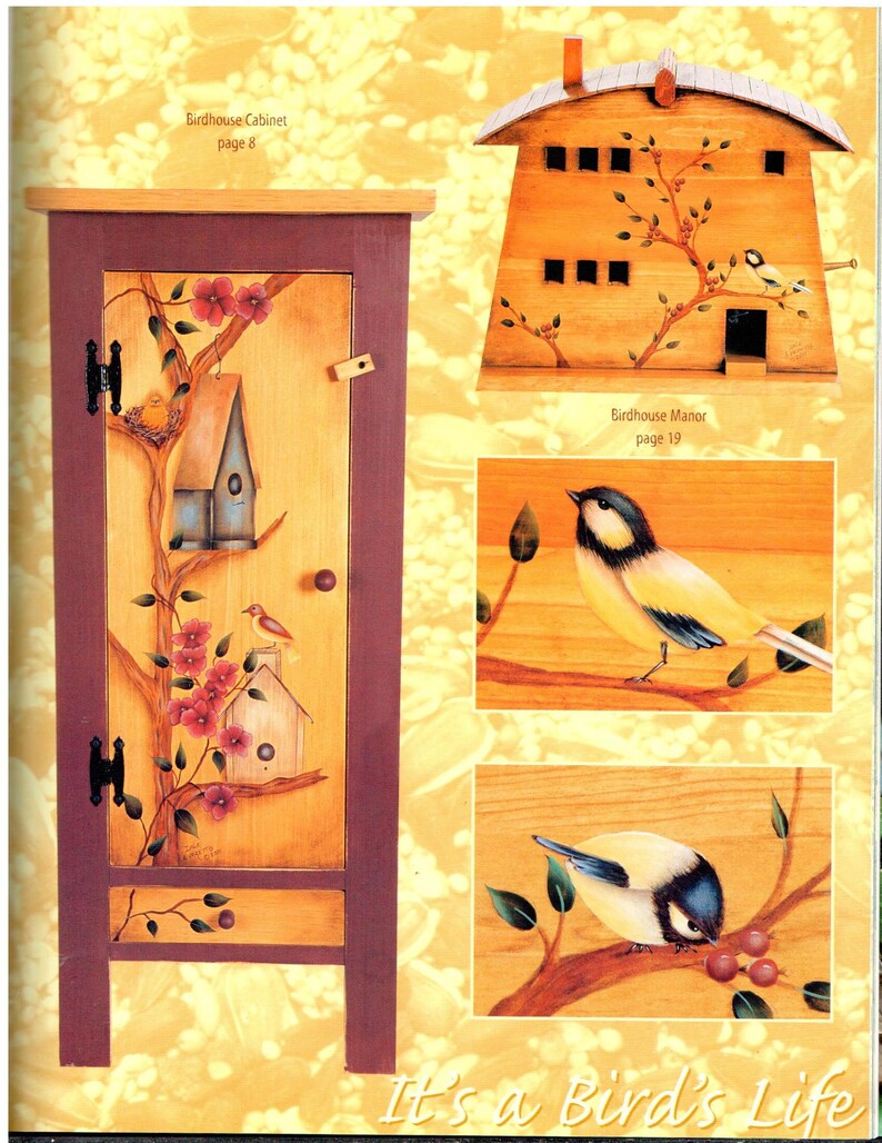 It's A Bird's Life Dale Everett Decorative Painting Patterns Book - Etsy