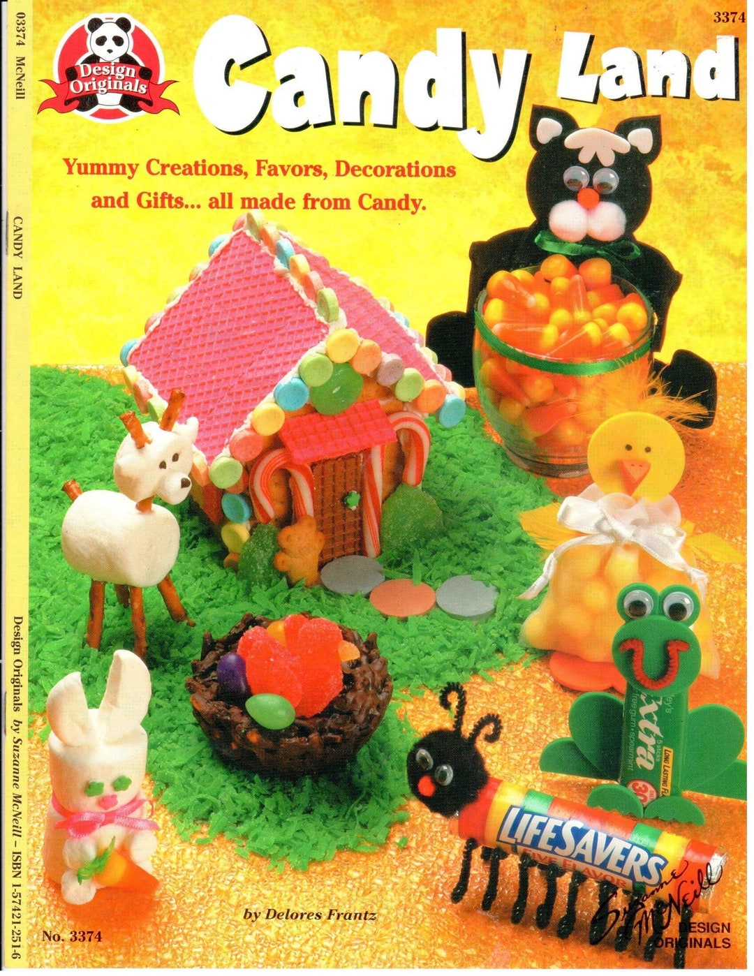 Candy Land Craft Instruction Book Party Favors Decorations Gifts Food ...