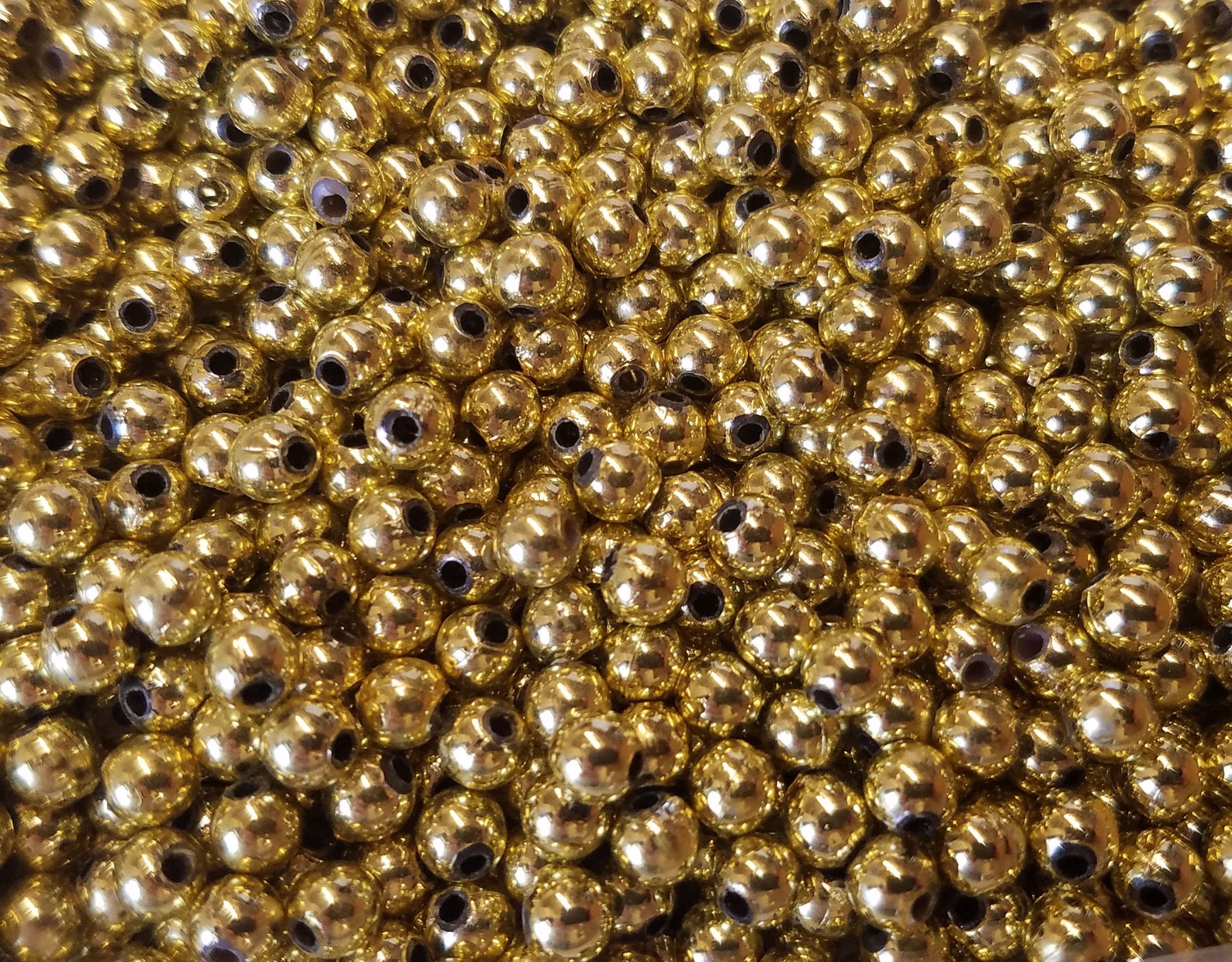 Lot of 1000 Loose Artificial Plastic Pearls 5mm Small Round | Etsy