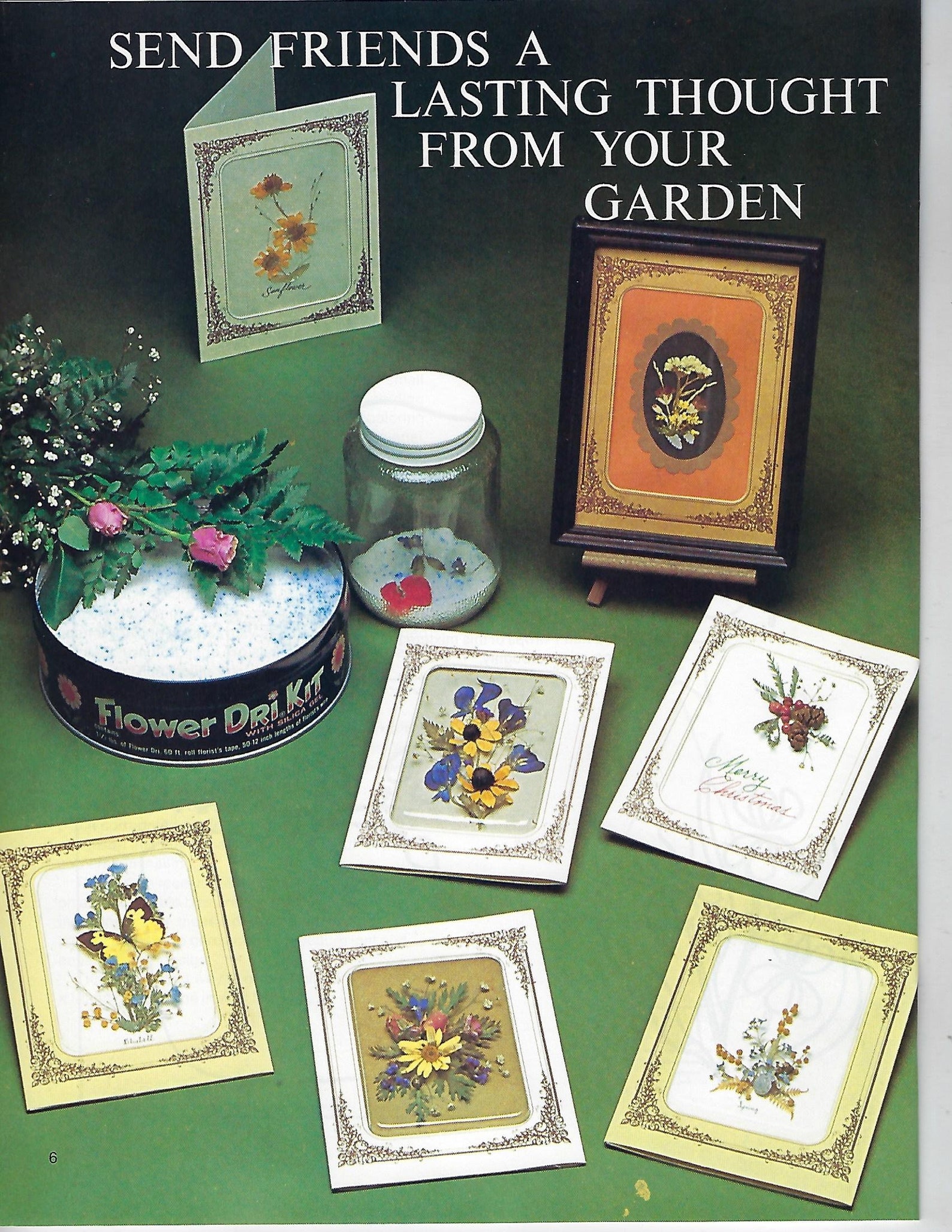 Mini-Crafts for Greeting Card Vintage Card Making Craft How To | Etsy