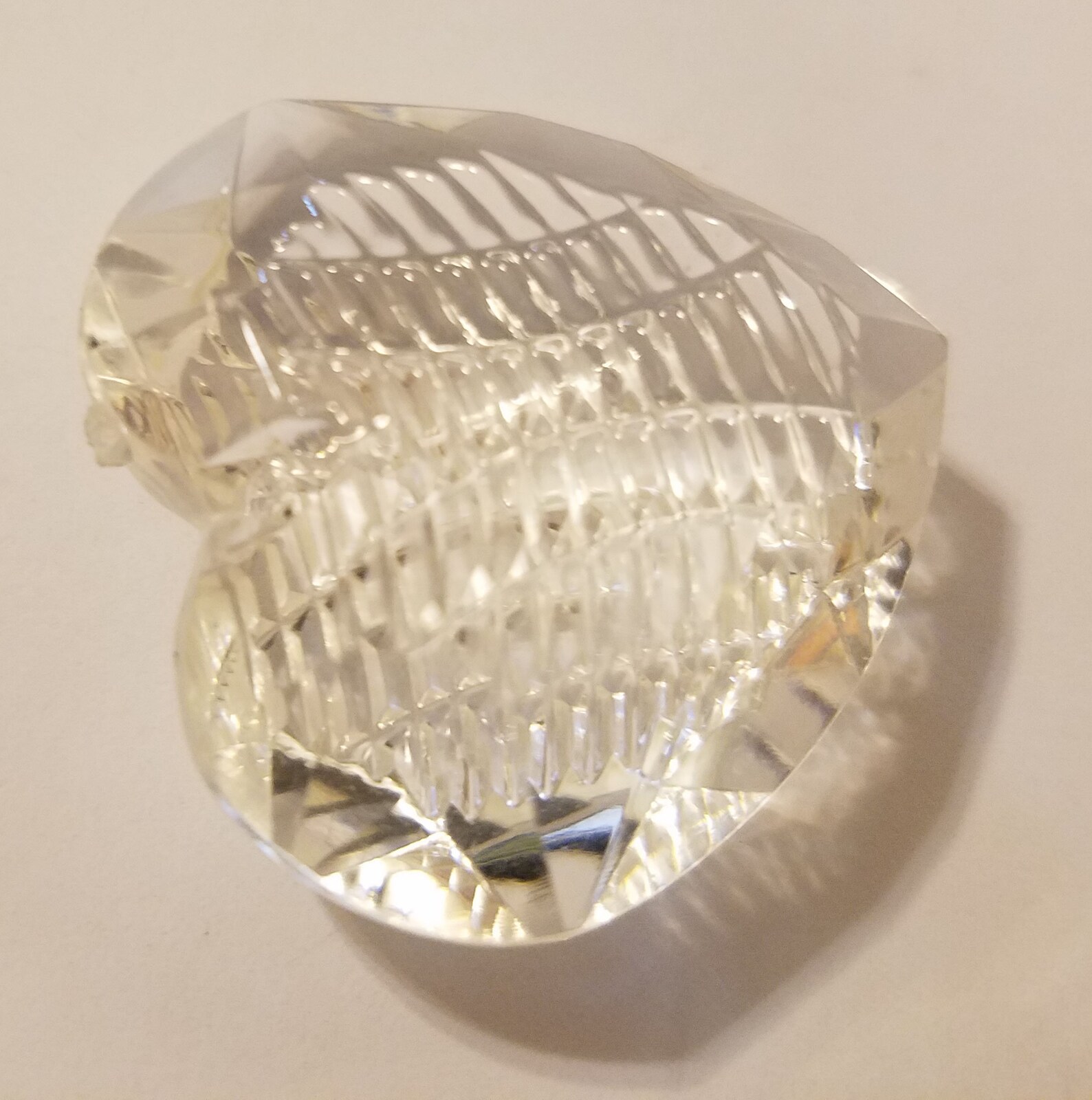 Pack of 8 Crystal Clear Acrylic Plastic Large 40mm Heart Beads - Etsy