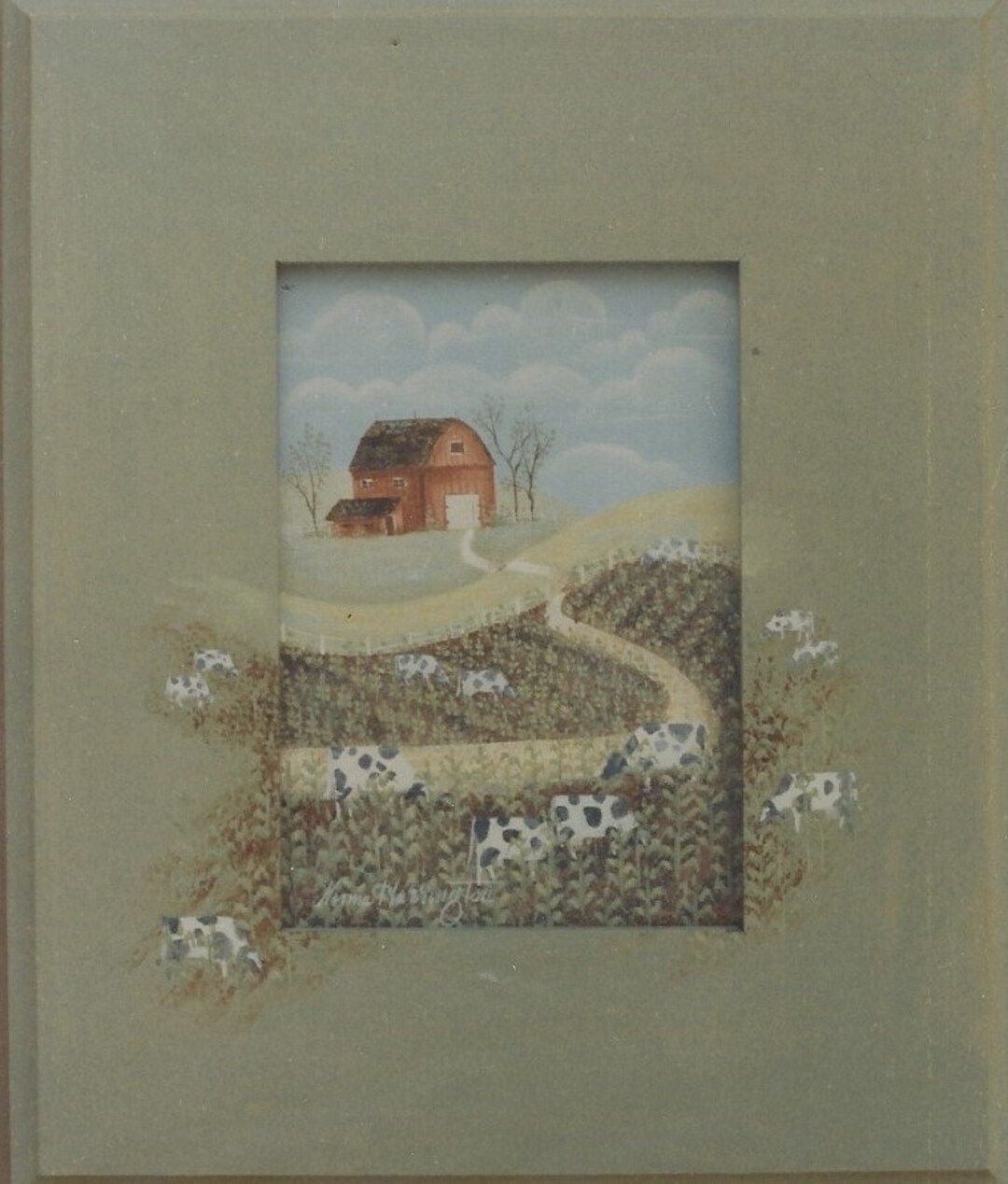 Cows in the Corn Norma Harrington Decorative Painting Pattern Packet - Etsy