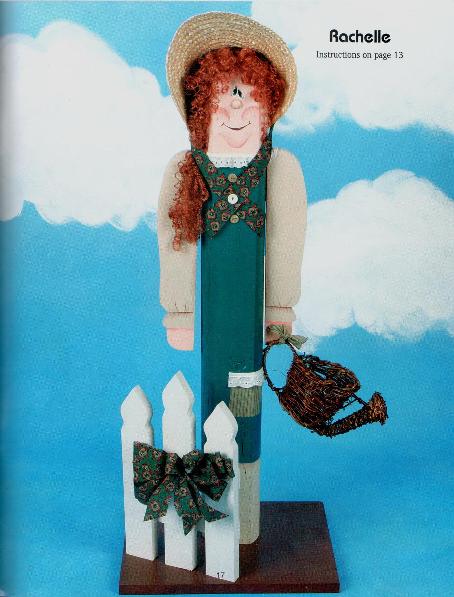 Timber People Wood Yard Decor Patterns Decorative Tole | Etsy