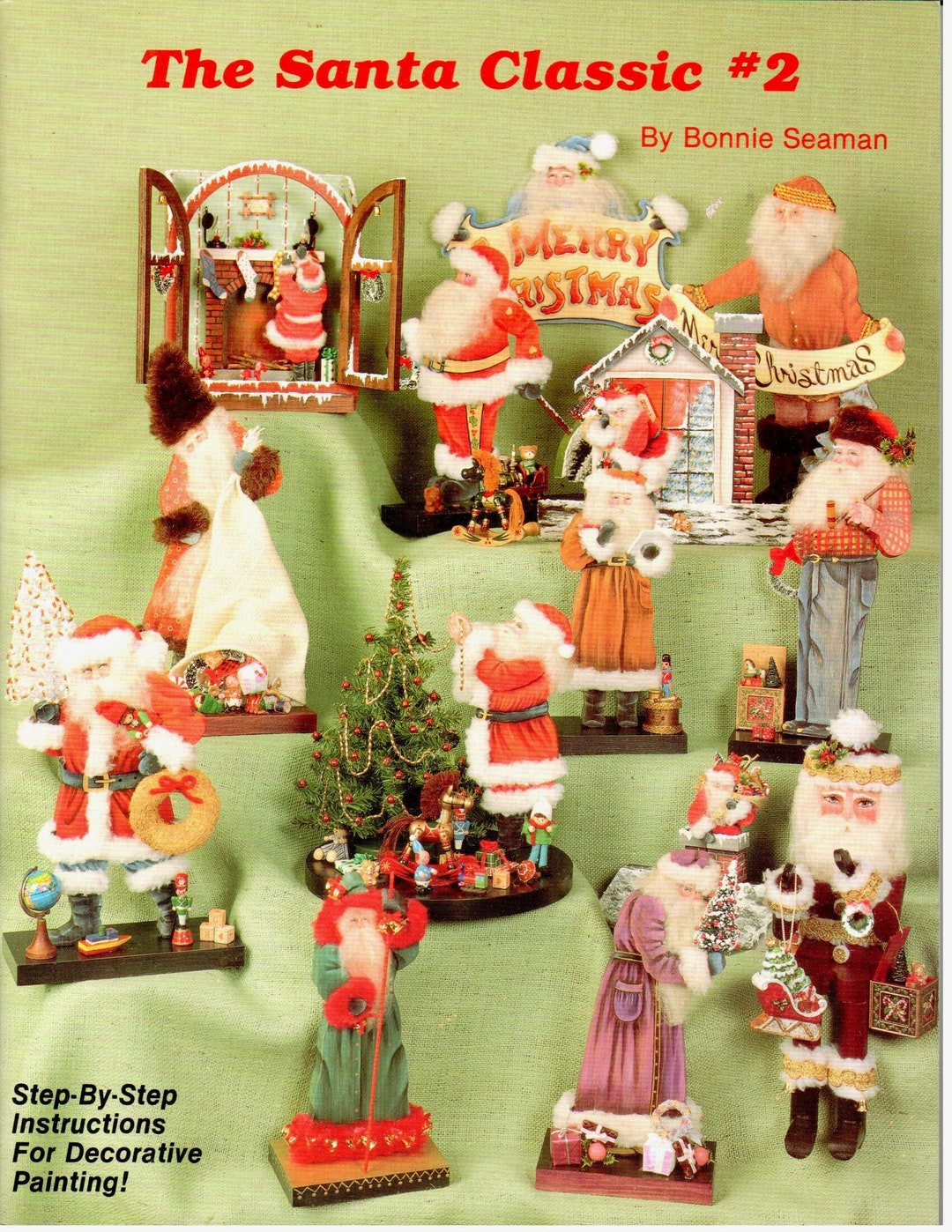 The Santa Classic #2 Bonnie Seaman Christmas Decorative Painting ...