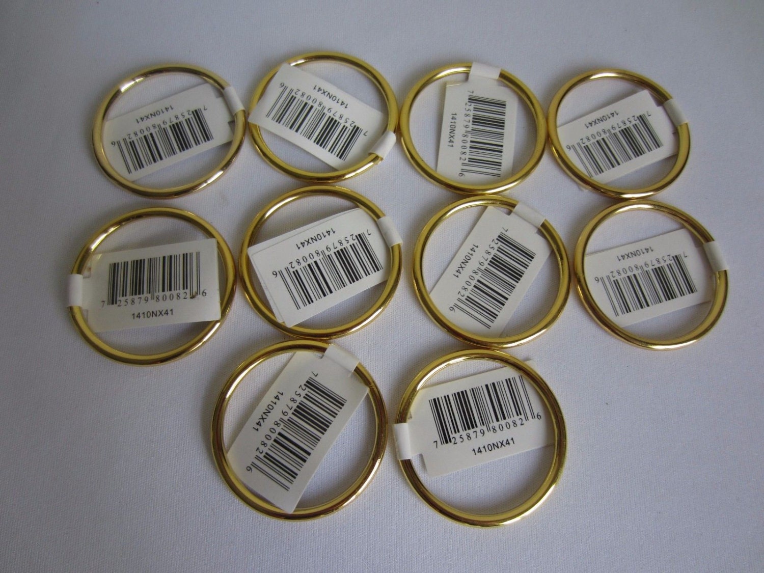 Lot of 10 Gold Metal Brass Macrame Craft Dreamcatcher Rings - Etsy