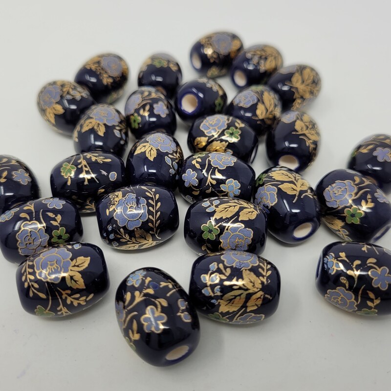 Chinese Ceramic Bead - Etsy